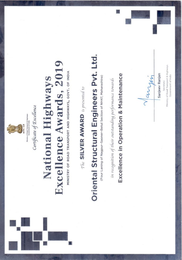 ACHIEVEMENTS – Oriental Structural Engineers